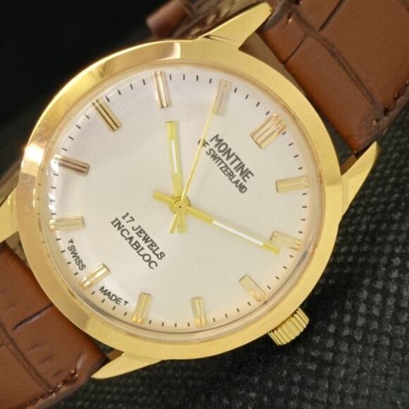 Fortis | Accessories | Vintage 977 Montine Of Switzerland Manual Mens ...